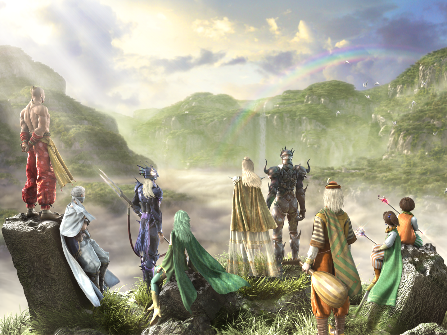 Final Fantasy Landscape Wallpapers - Wallpaper Cave