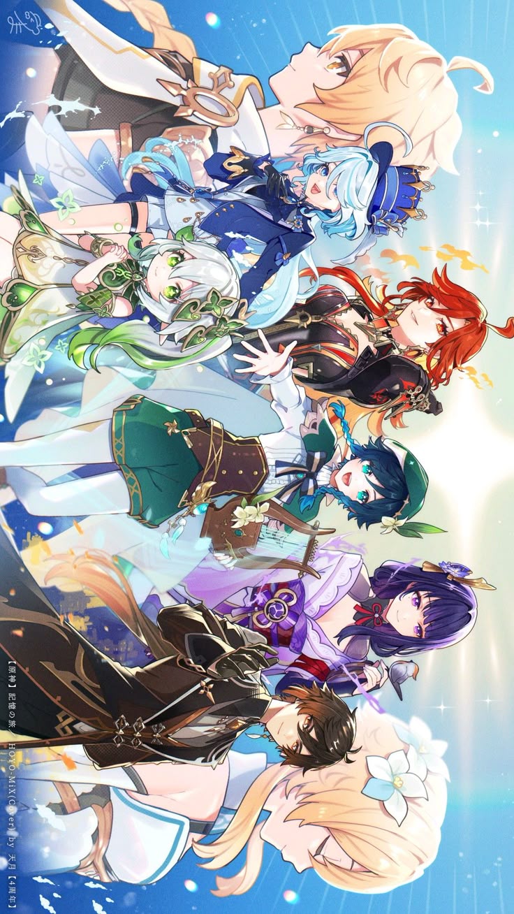 Genshin Impact The Seven Archons Wallpapers - Wallpaper Cave