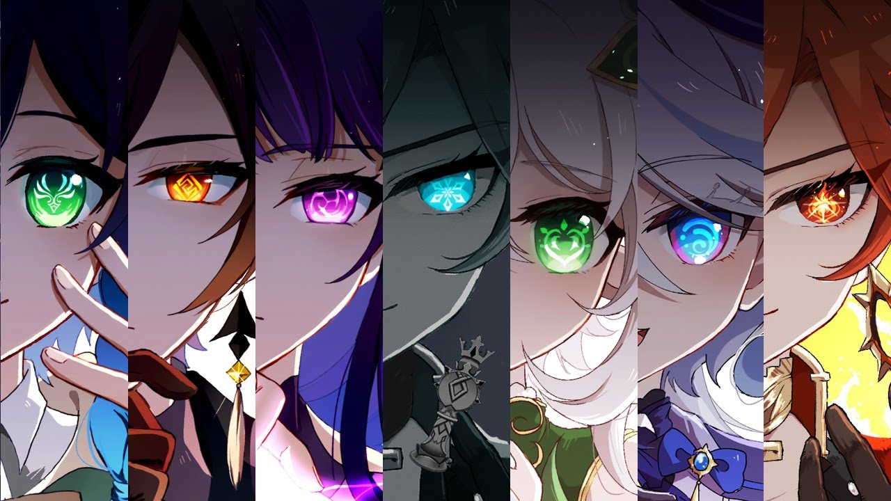 Genshin Impact The Seven Archons Wallpapers - Wallpaper Cave