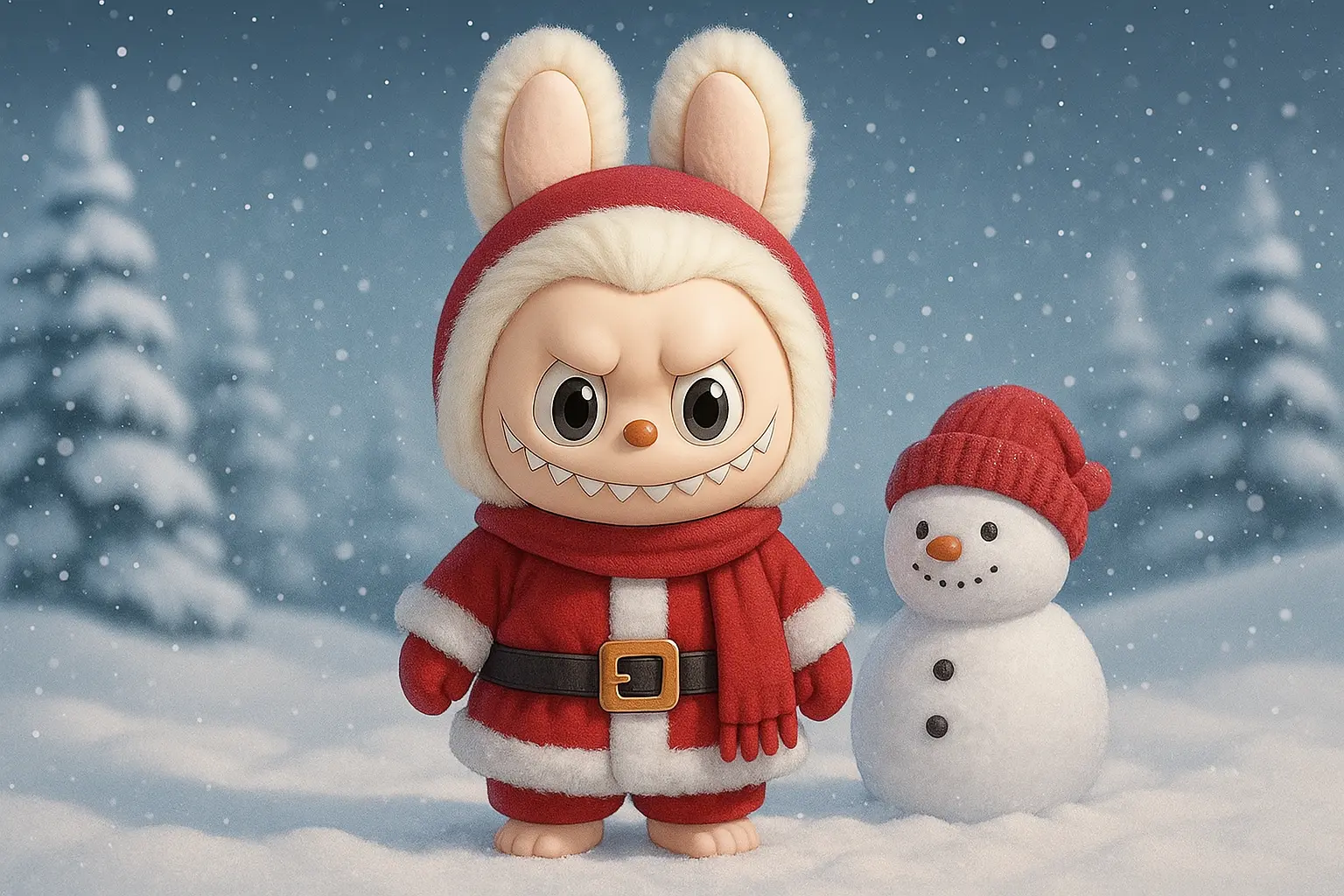 Winter Labubu Wallpapers - Wallpaper Cave