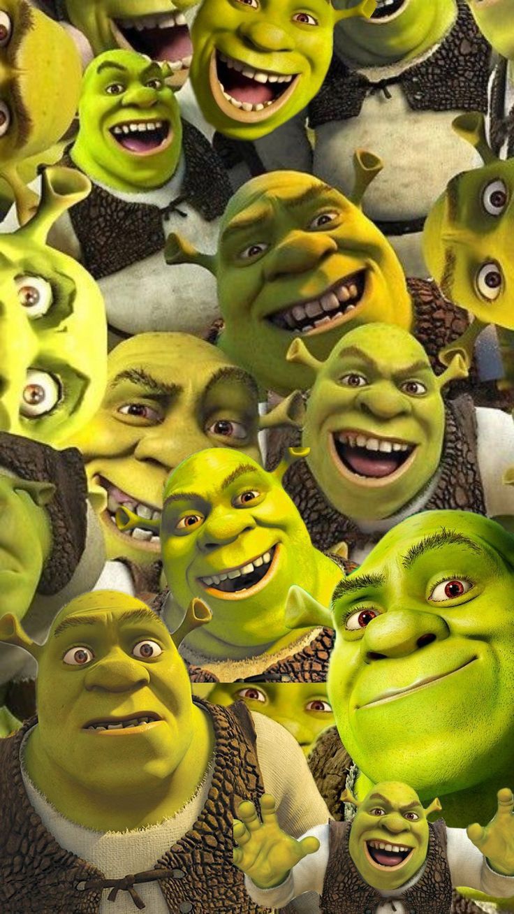 Shrek Collage Wallpapers - Wallpaper Cave