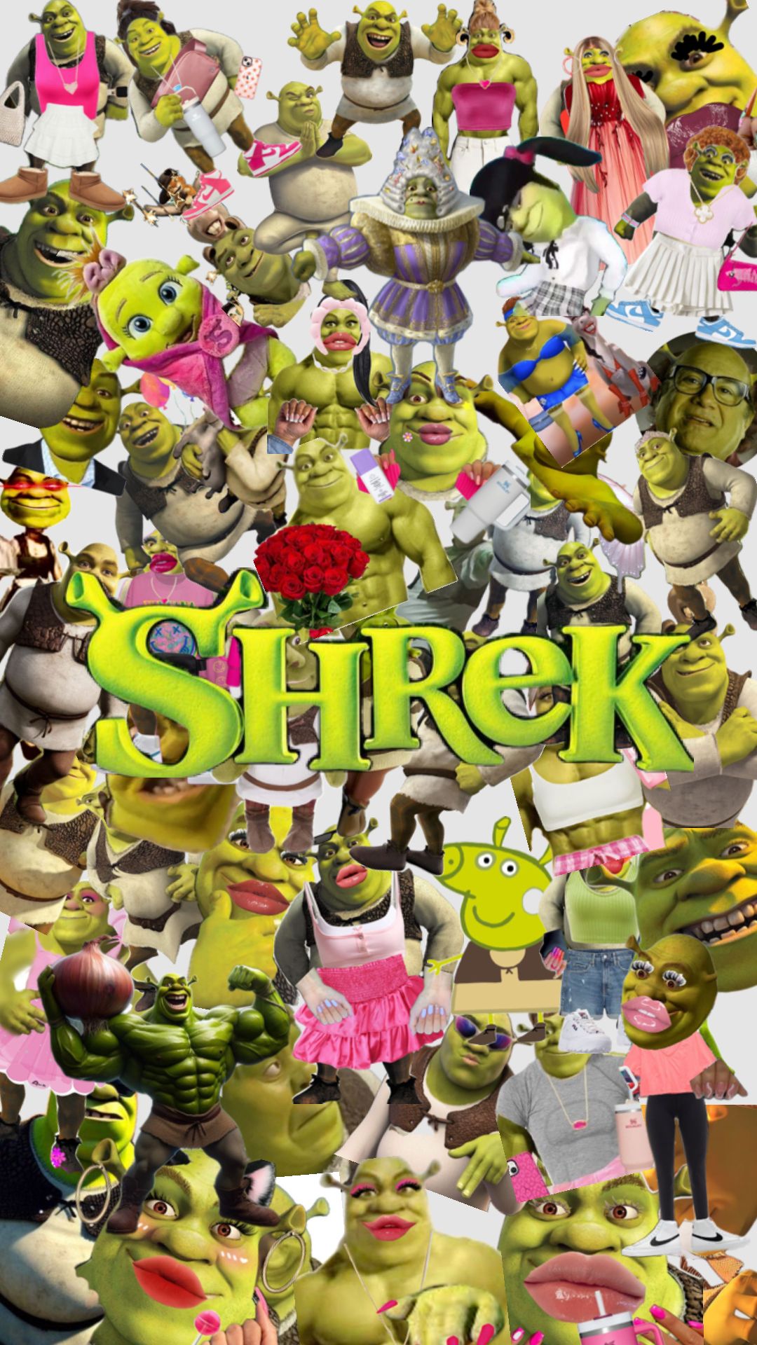 Shrek Collage Wallpapers - Wallpaper Cave