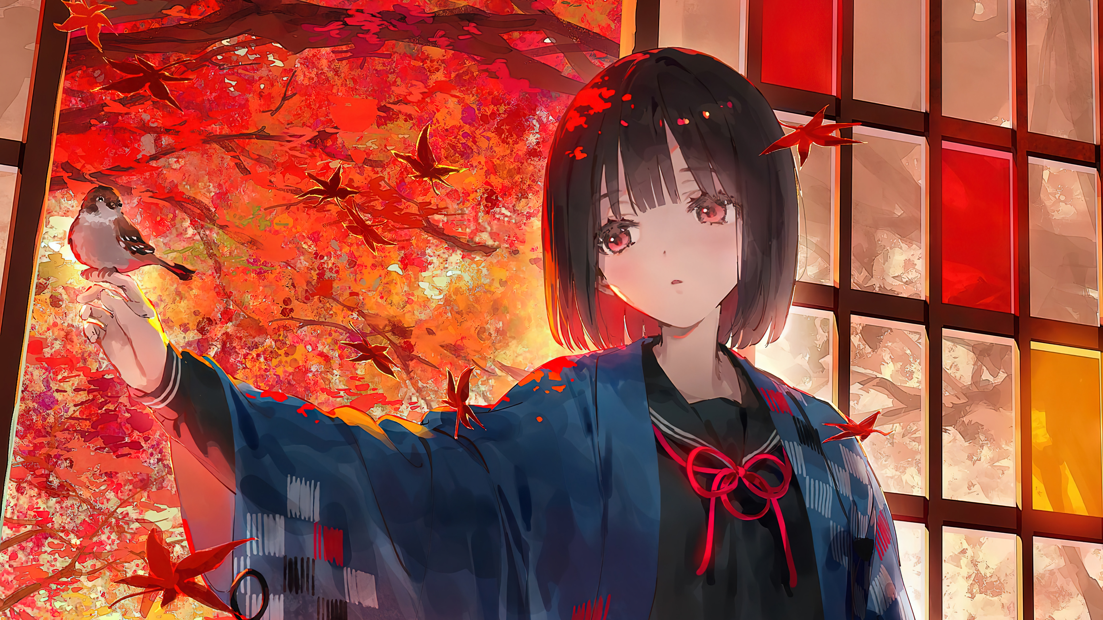 Autumn Anime 2k Wallpapers - Wallpaper Cave