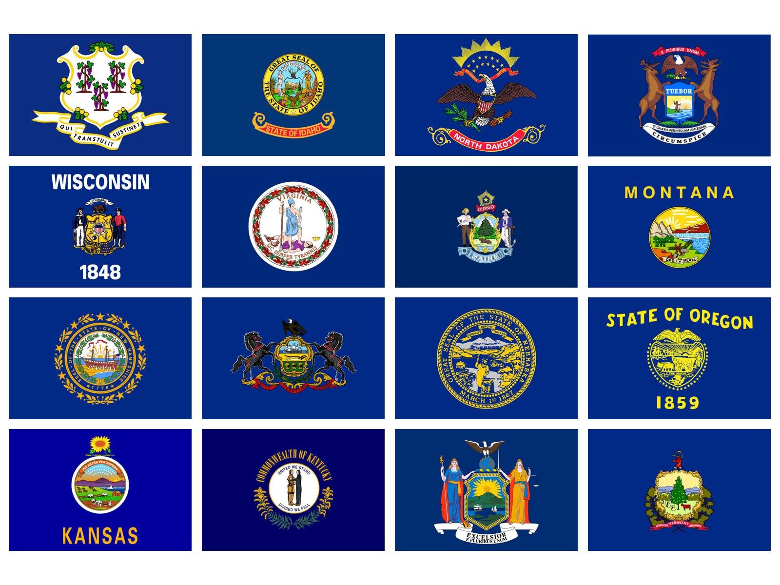 U.S State Flag Wallpapers - Wallpaper Cave