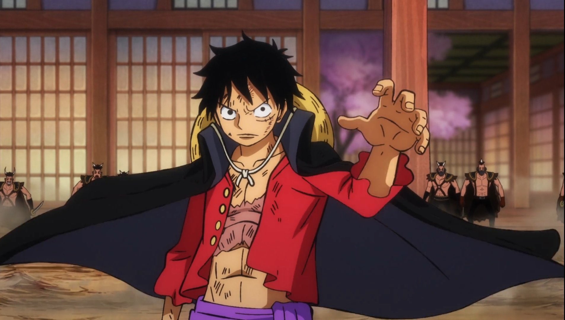 Caped Luffy Wallpapers - Wallpaper Cave