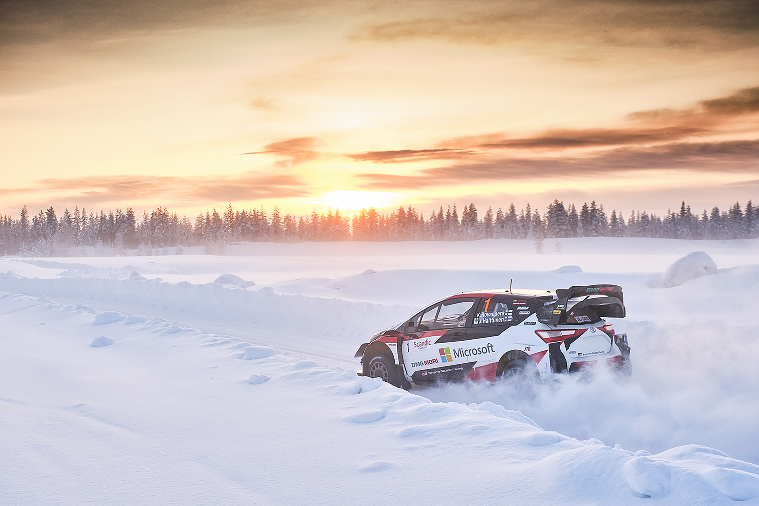 Rally Winter Sunset Wallpapers - Wallpaper Cave