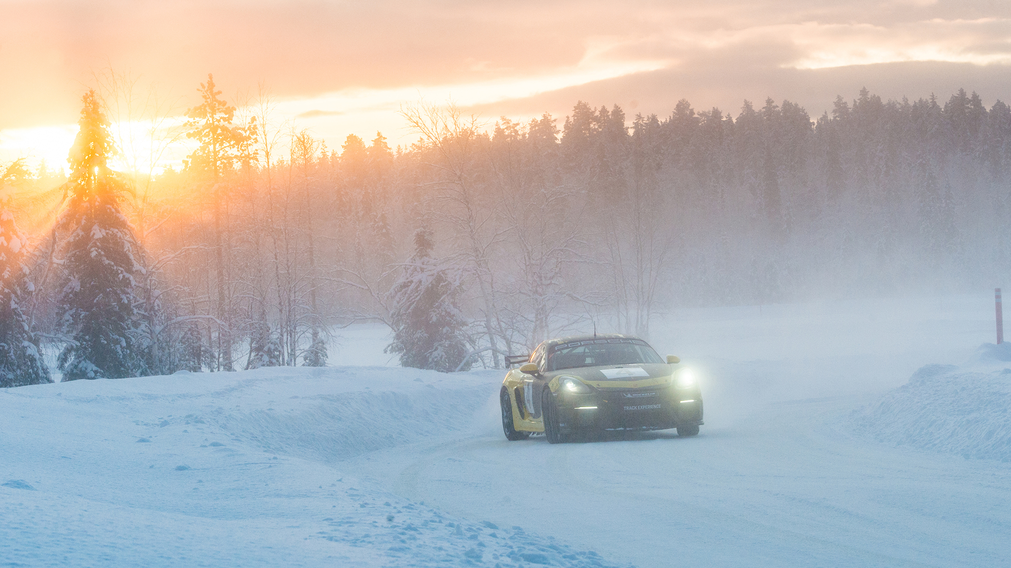 Rally Winter Sunset Wallpapers - Wallpaper Cave