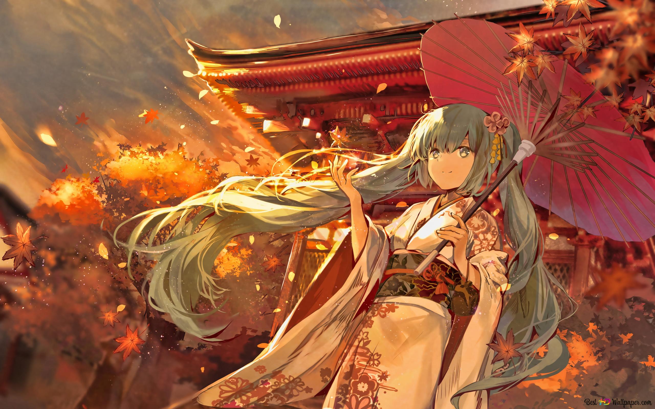 Autumn Anime 2k Wallpapers - Wallpaper Cave