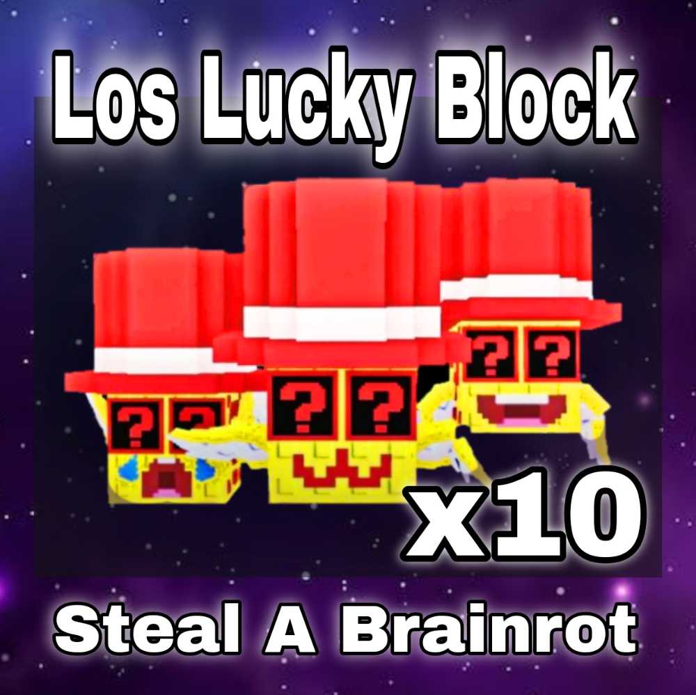 Los Lucky Blocks Steal A Brainrot Wallpapers - Wallpaper Cave
