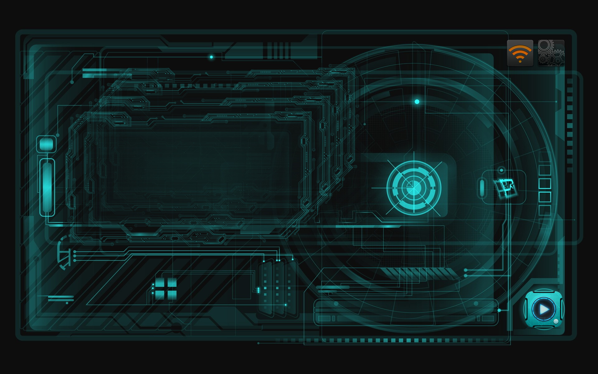 Futuristic GUI Wallpapers - Wallpaper Cave
