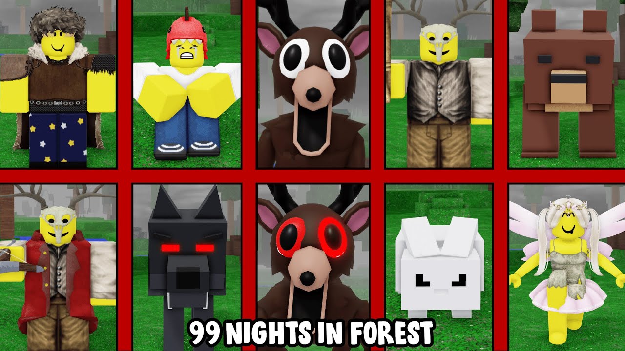 99 Nights In The Forest Halloween Wallpapers - Wallpaper Cave