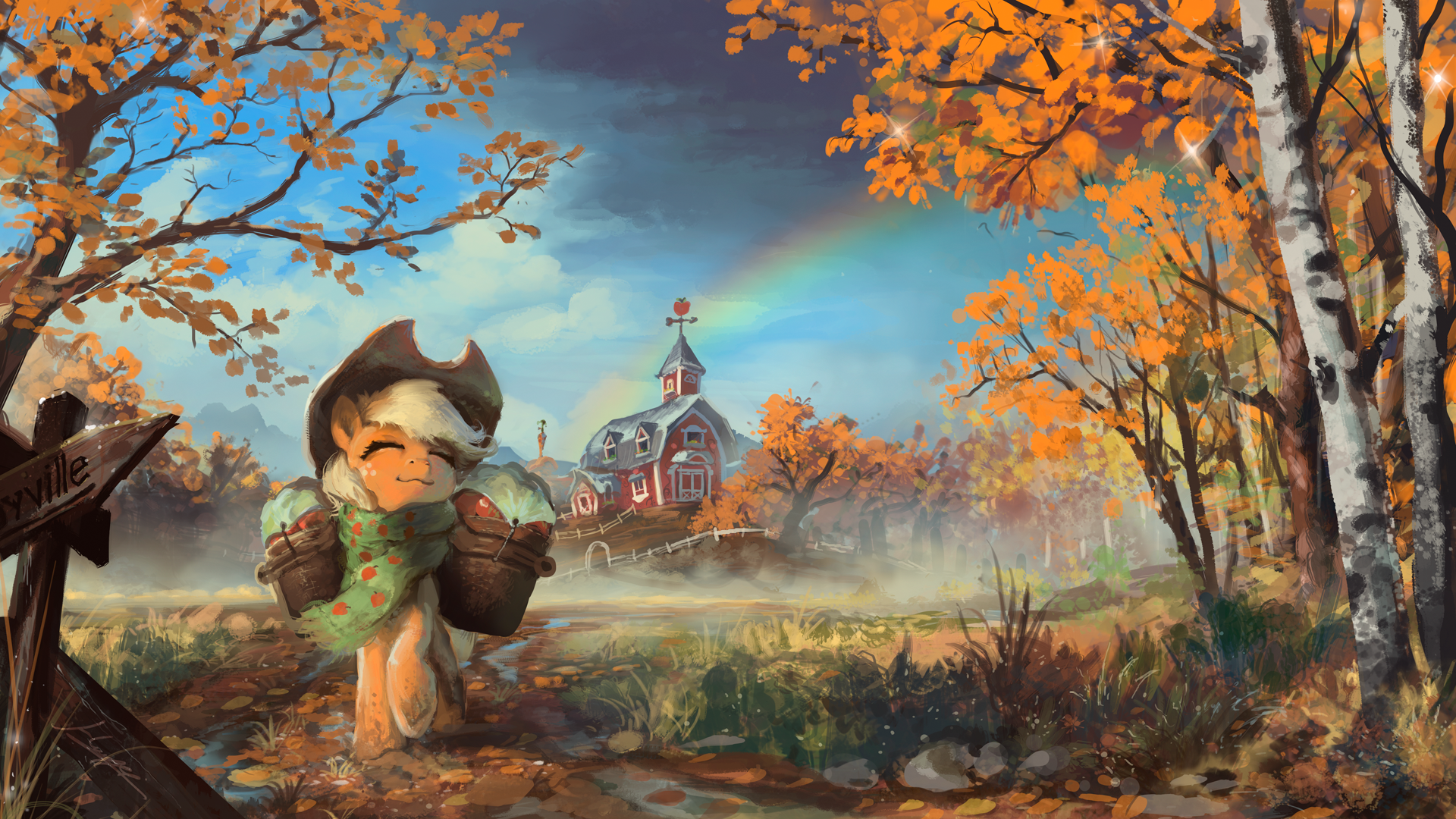 My Little Pony Autumn Wallpapers - Wallpaper Cave