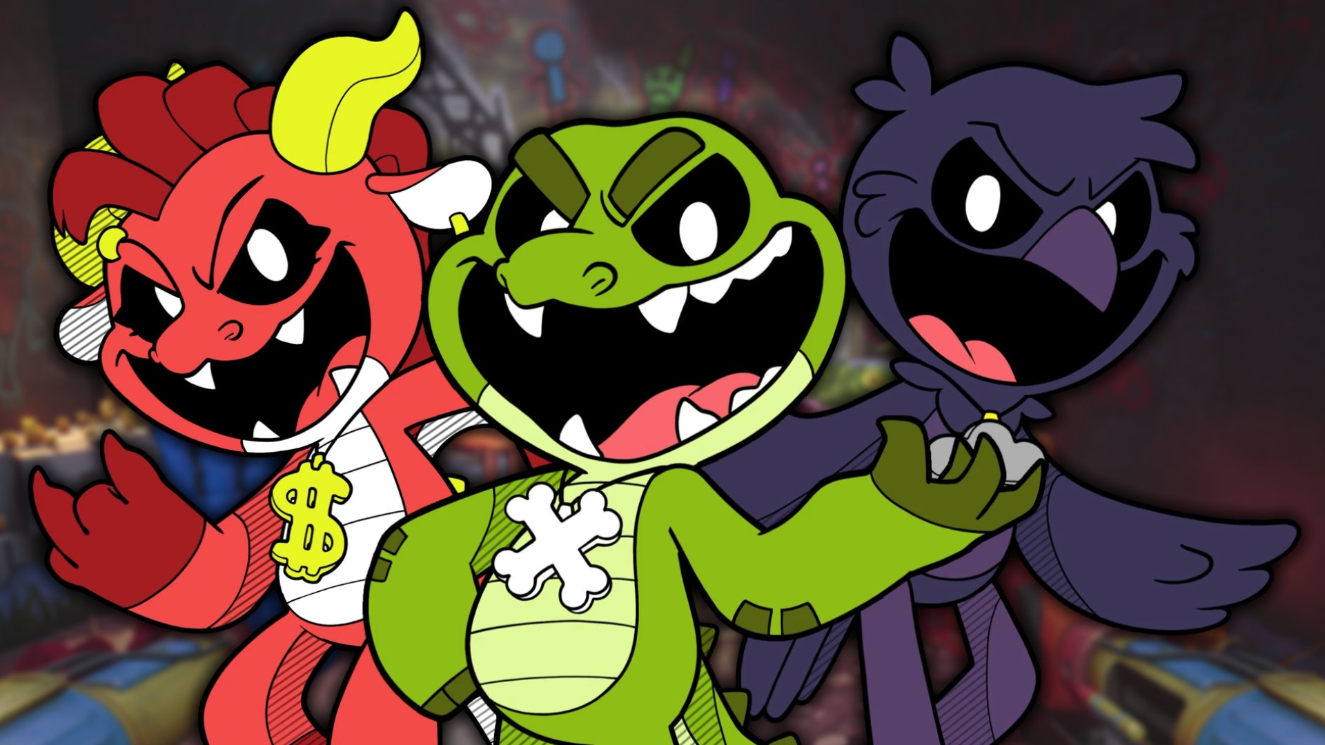 Poppy Playtime Nightmare Critters Wallpapers - Wallpaper Cave