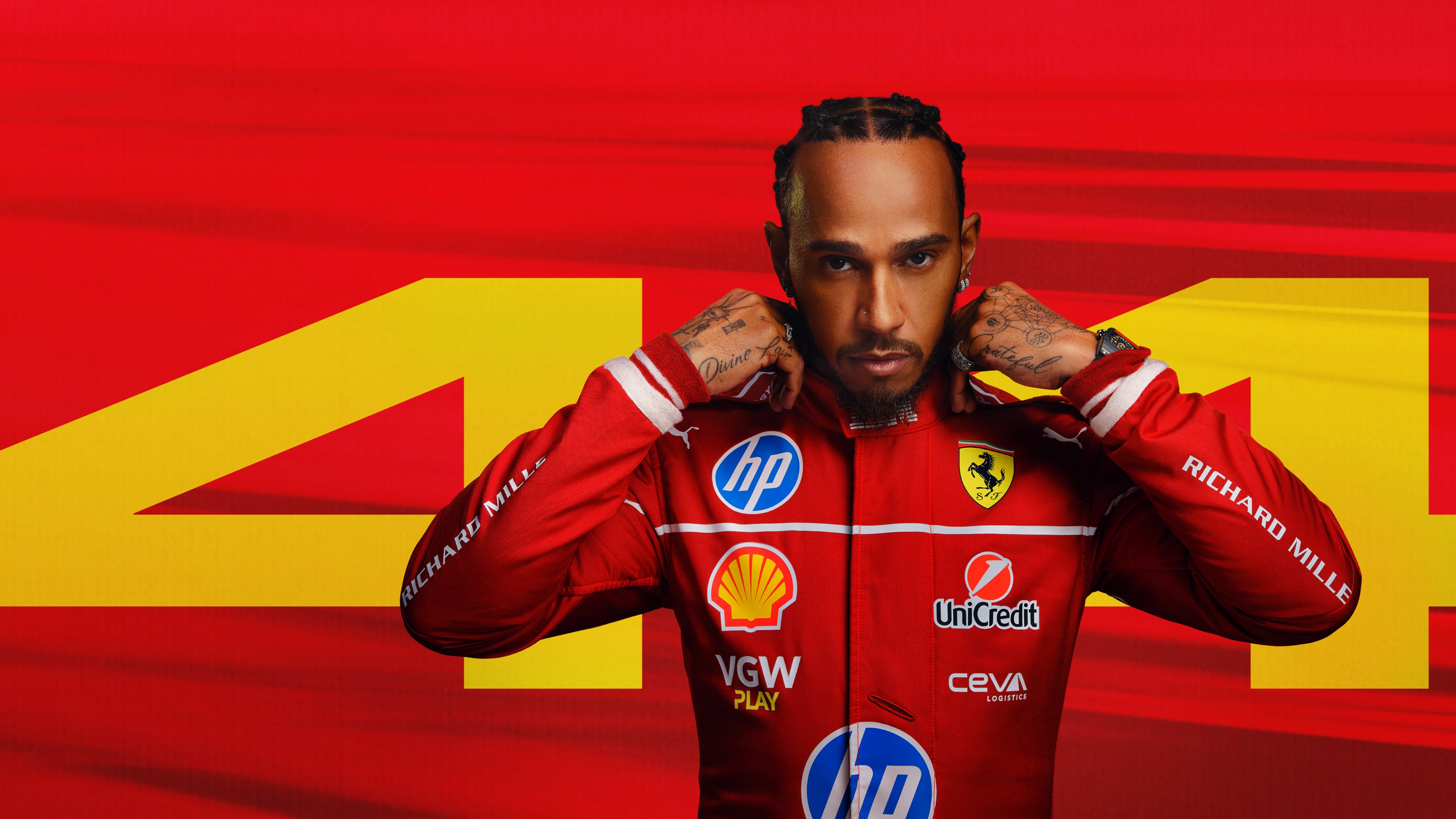 Lewis Hamilton Ferrari 2025 4k Wallpapers - Wallpaper Cave
