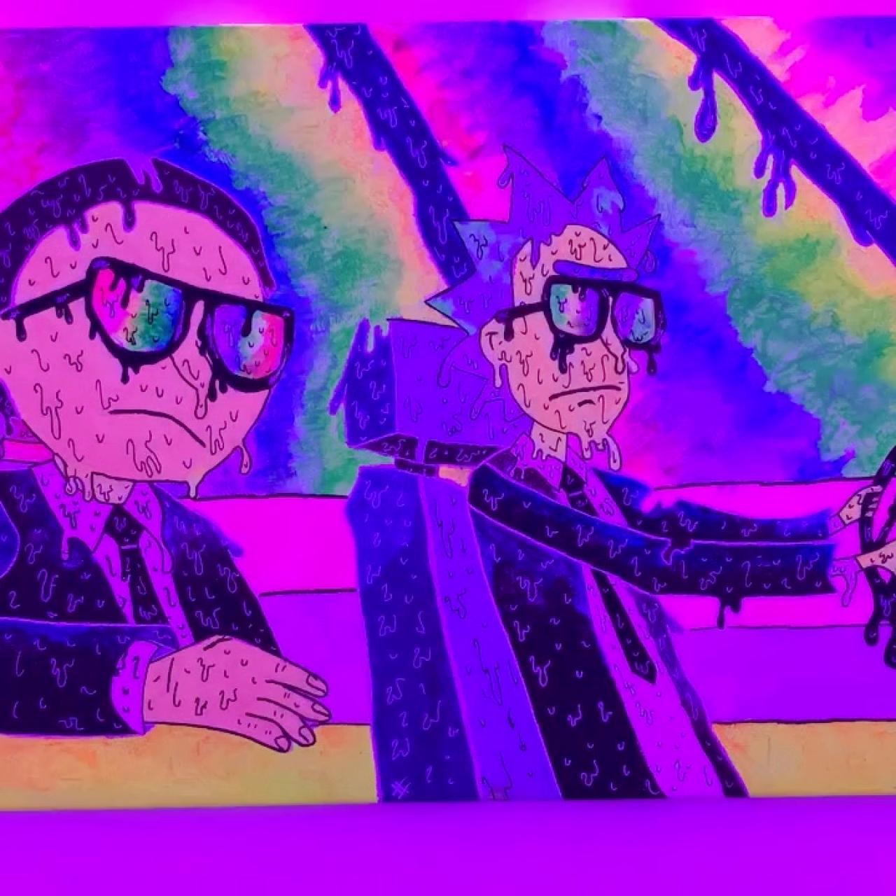 Rick And Morty Drippy Wallpapers - Wallpaper Cave