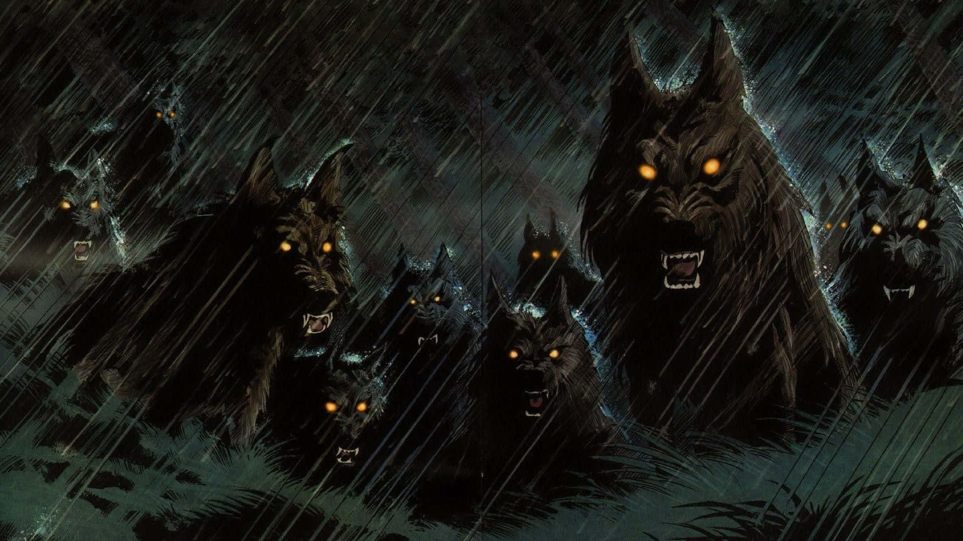 Wolf Halloween Desktop Wallpapers - Wallpaper Cave