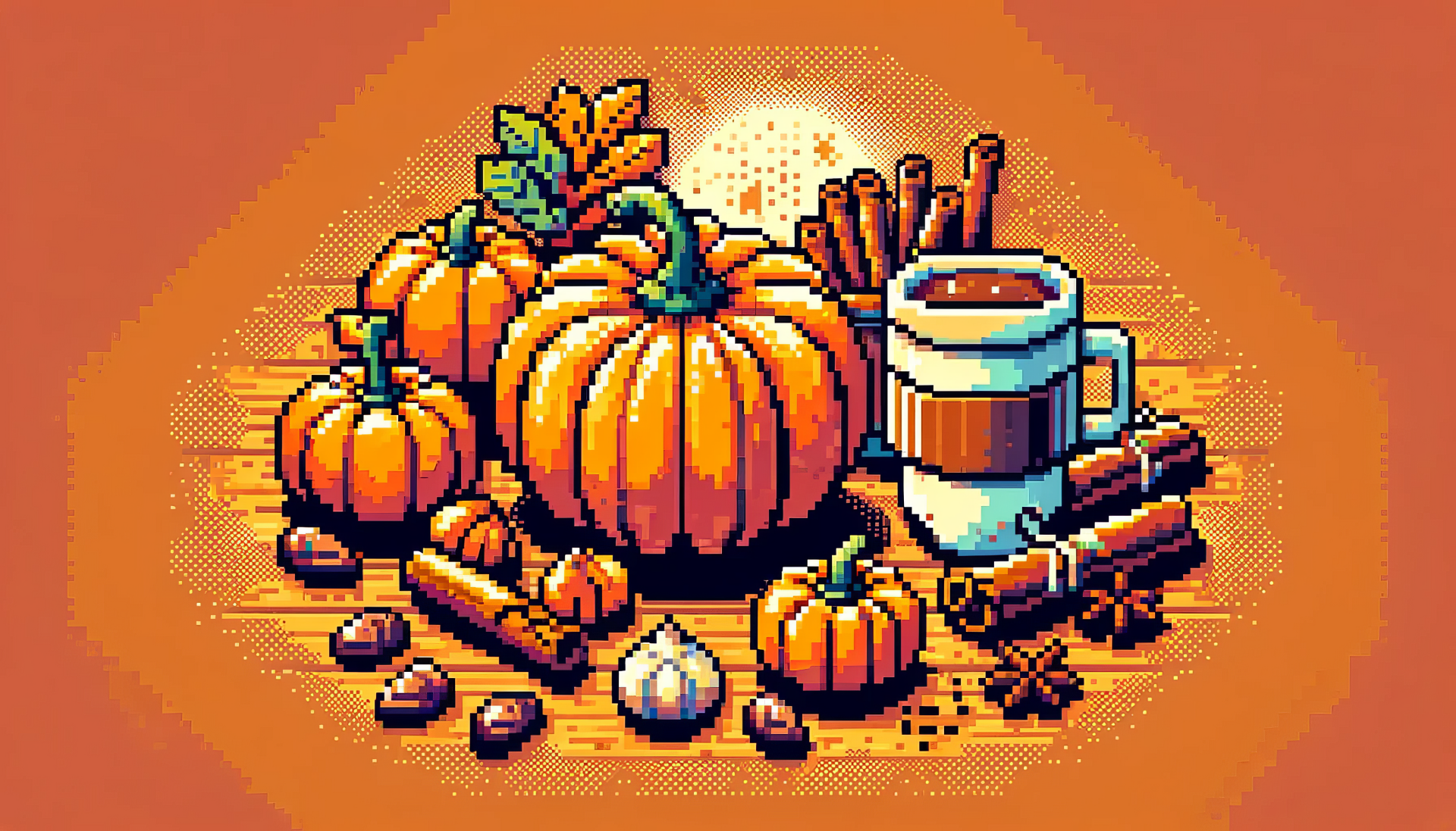 Autumn Pixel Art Desktop Wallpapers - Wallpaper Cave