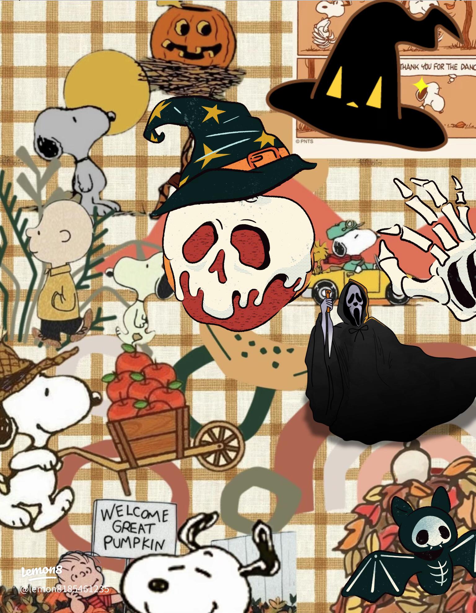 Cute Halloween Preppy Witch Wallpapers - Wallpaper Cave