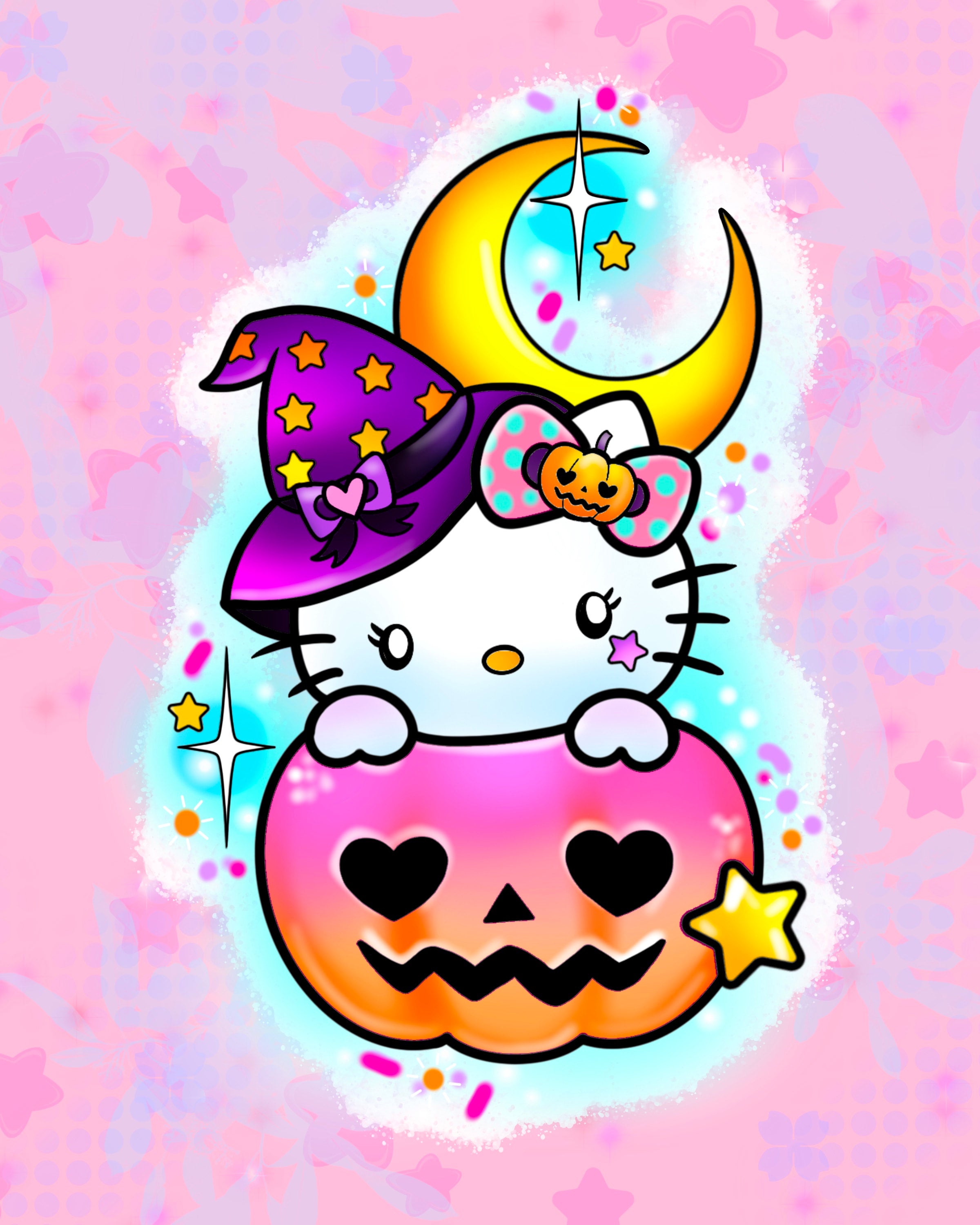 Hello Kitty Spooky Halloween Wallpapers - Wallpaper Cave