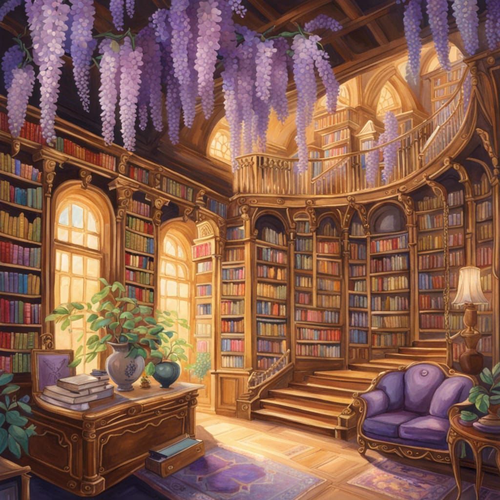 Magical Library Wallpapers - Wallpaper Cave