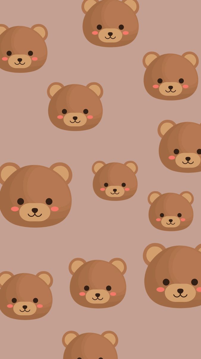 Kawaii Orange Bear Wallpapers - Wallpaper Cave