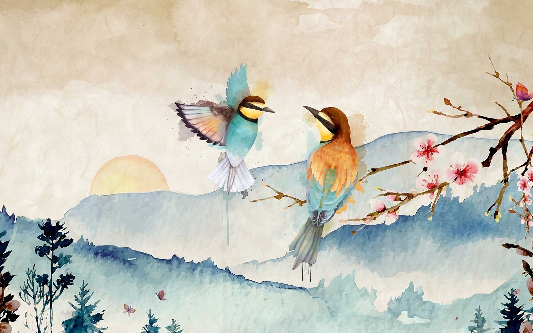 Painting Winter Wallpapers - Wallpaper Cave