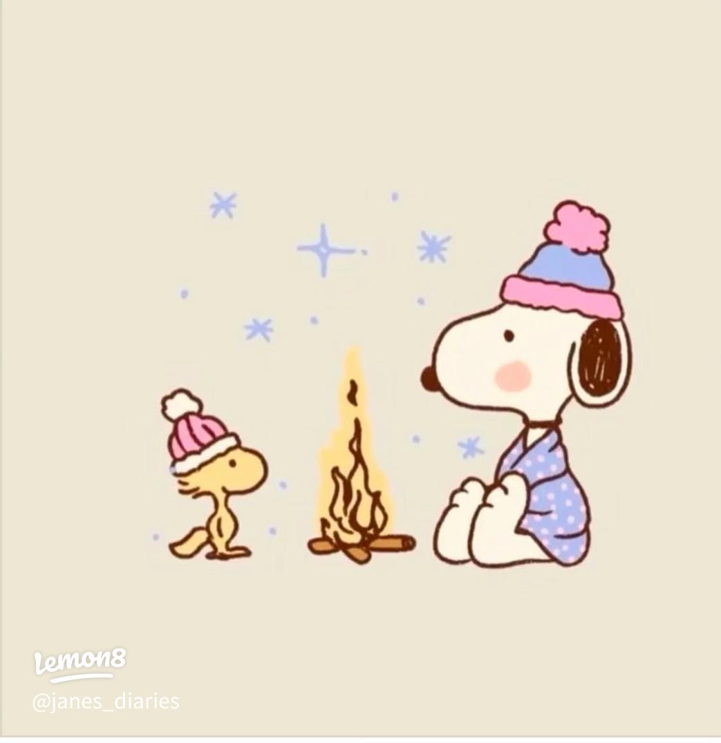Cute Winter Snoopy Wallpapers - Wallpaper Cave
