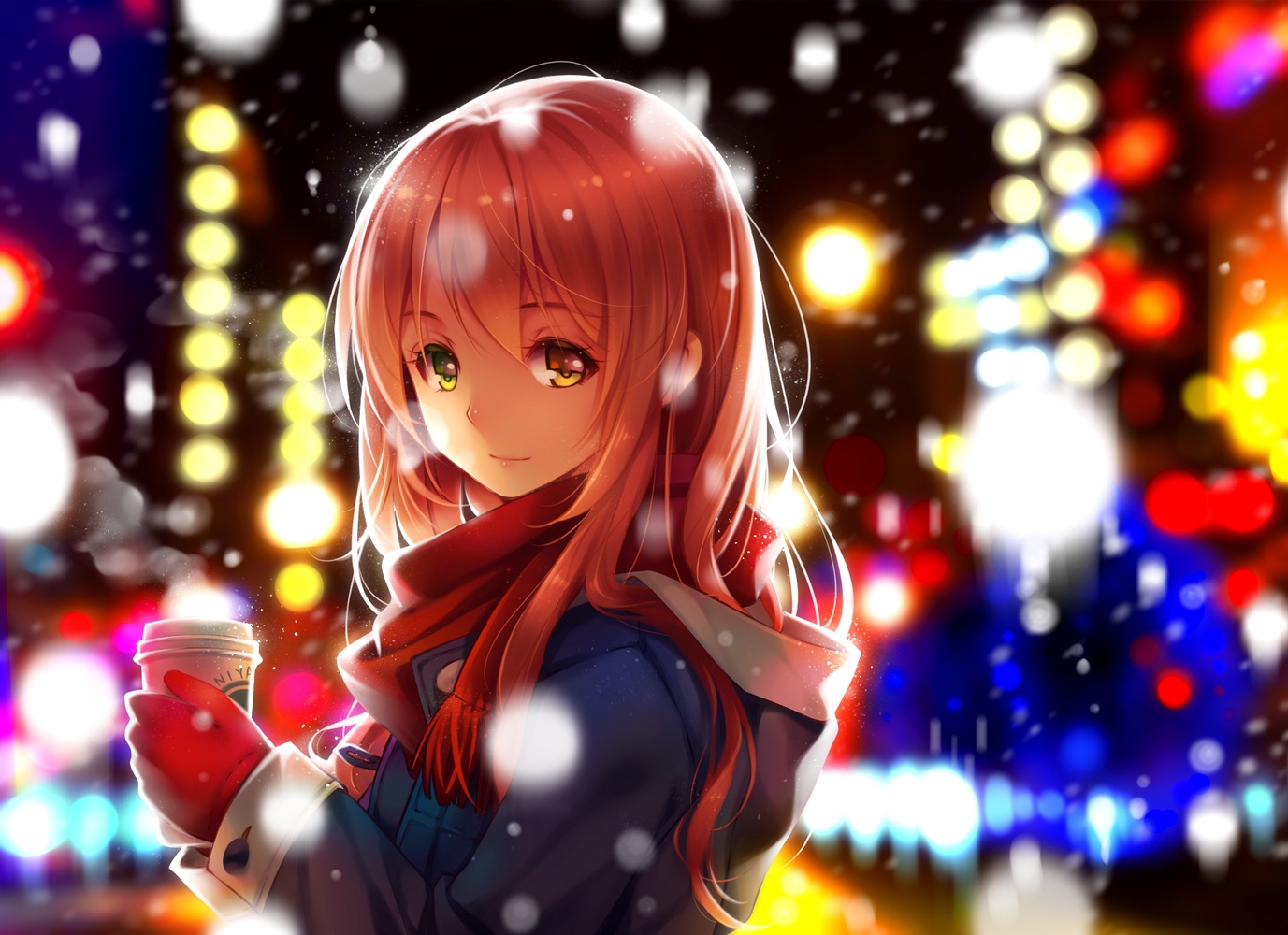 Pink Hair Winter Girl Wallpapers - Wallpaper Cave