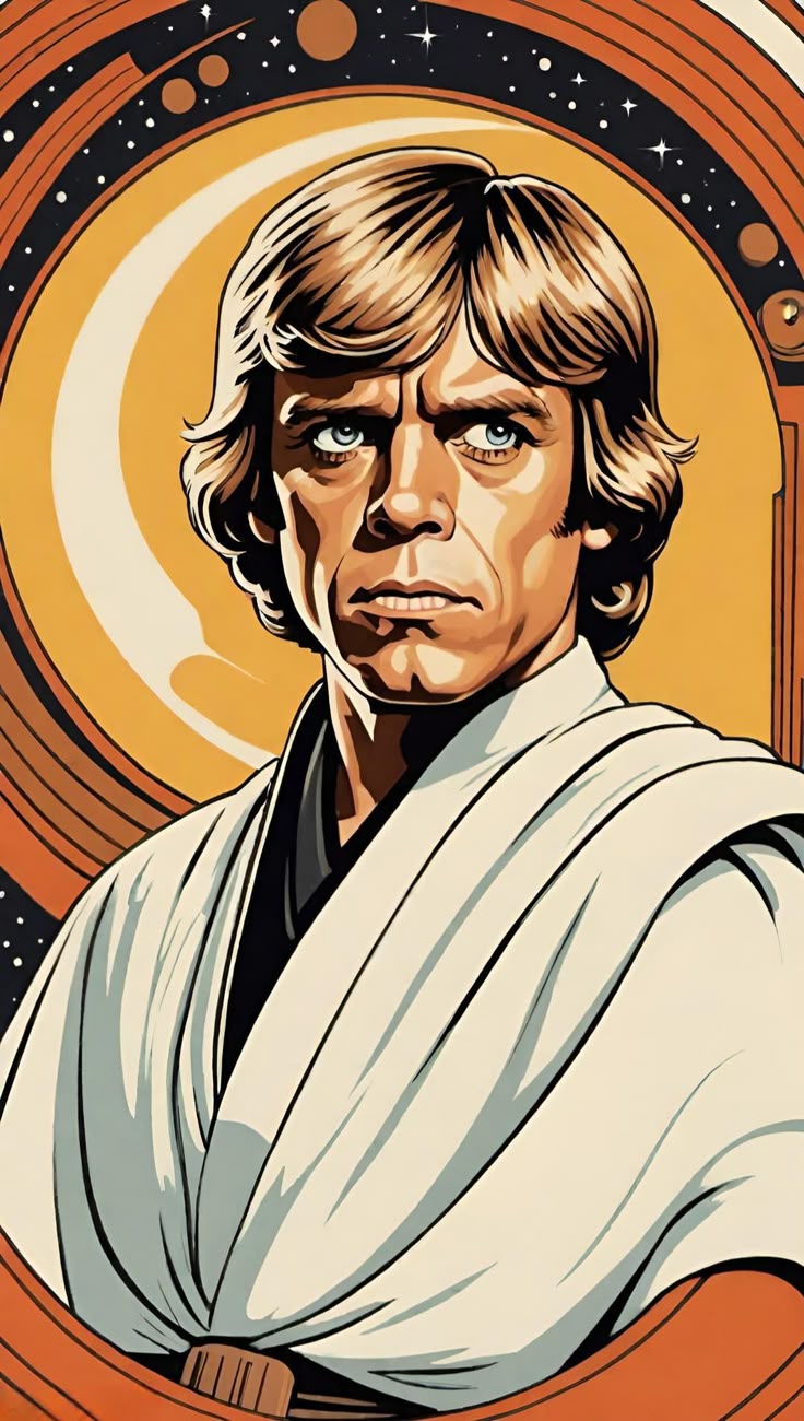 Luke Skywalker Portrait Wallpapers - Wallpaper Cave