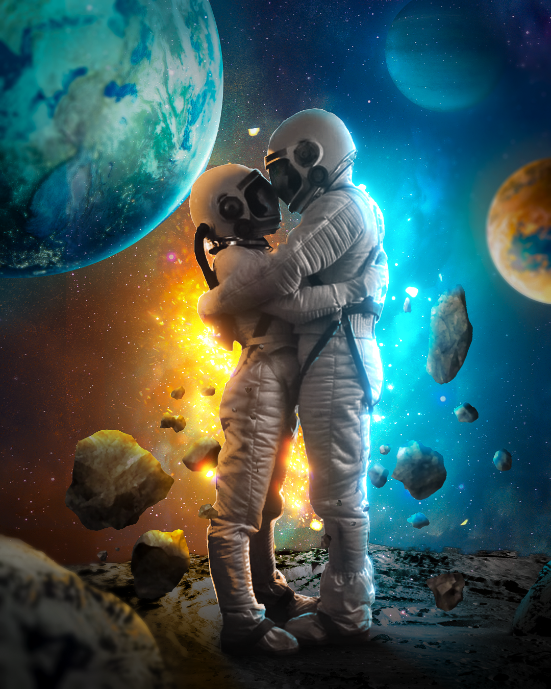 Aesthetic Space Love Wallpapers - Wallpaper Cave