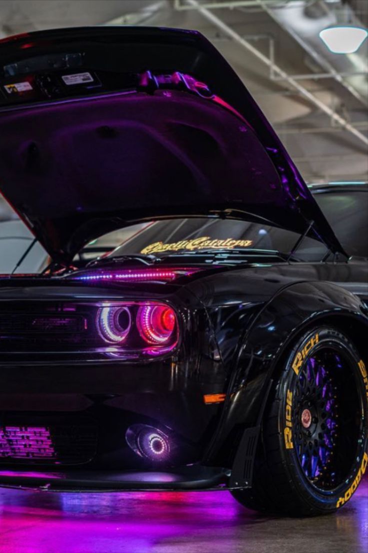 Dodge Challenger Hellcat Underglow Wallpapers - Wallpaper Cave