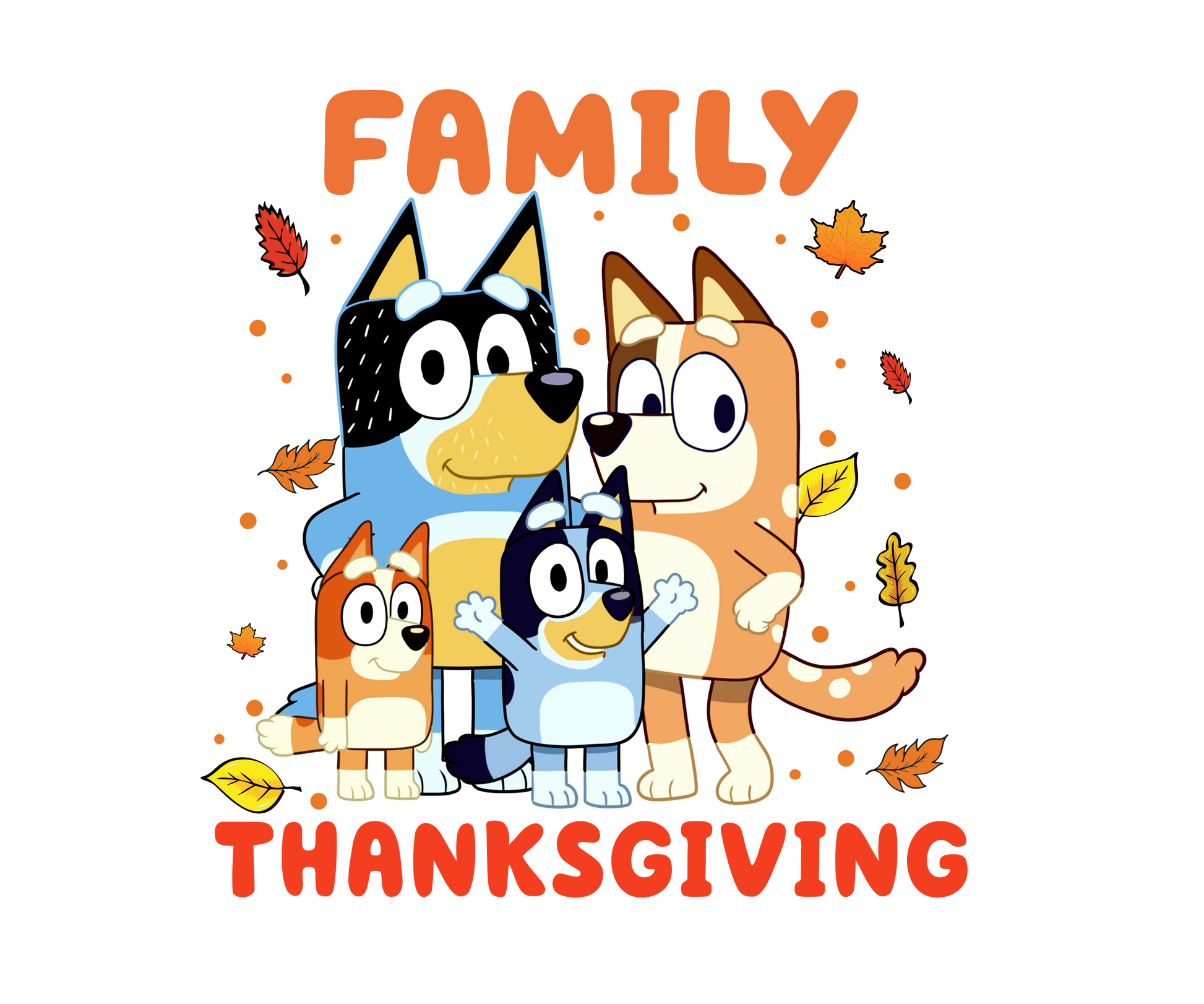 Thanksgiving Bluey Wallpapers - Wallpaper Cave