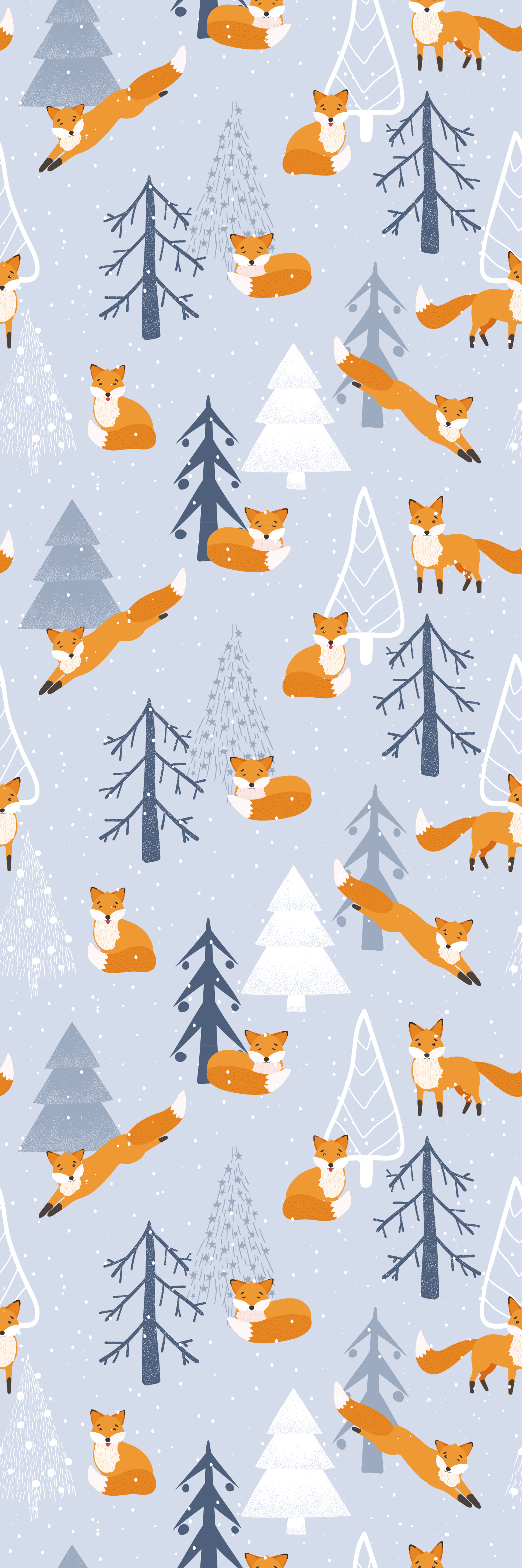 Cute Winter Pattern Wallpapers - Wallpaper Cave