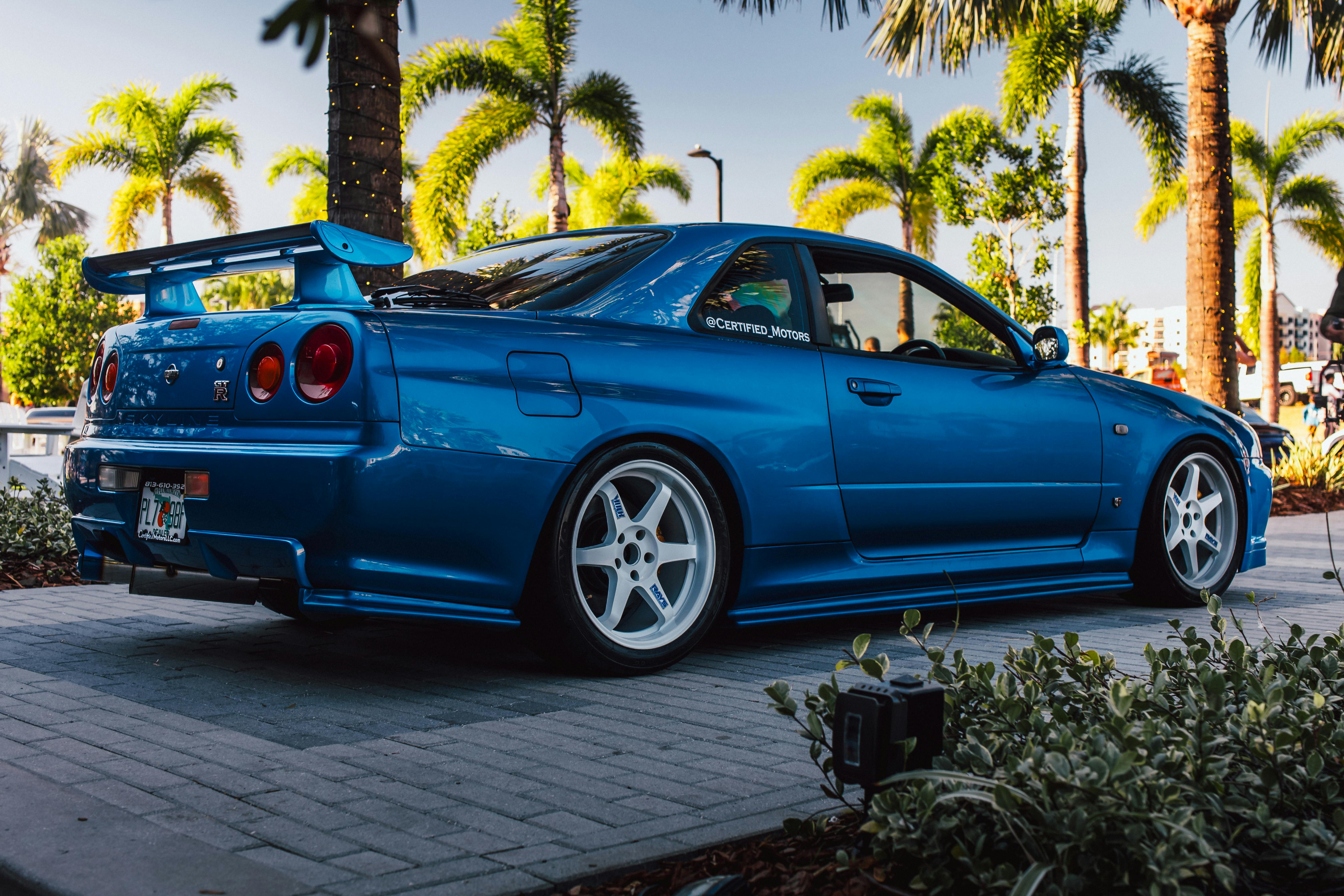 Nissan GTR Blue Wallpapers - Wallpaper Cave