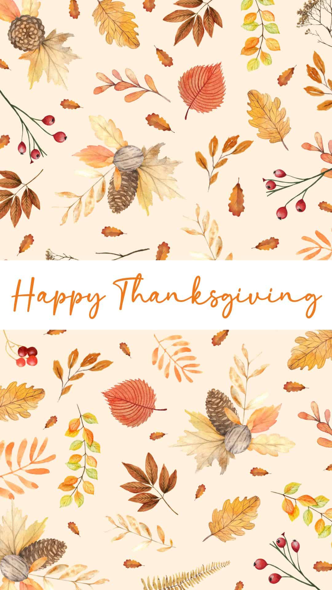 Happy Thanksgiving iPhone Wallpapers - Wallpaper Cave
