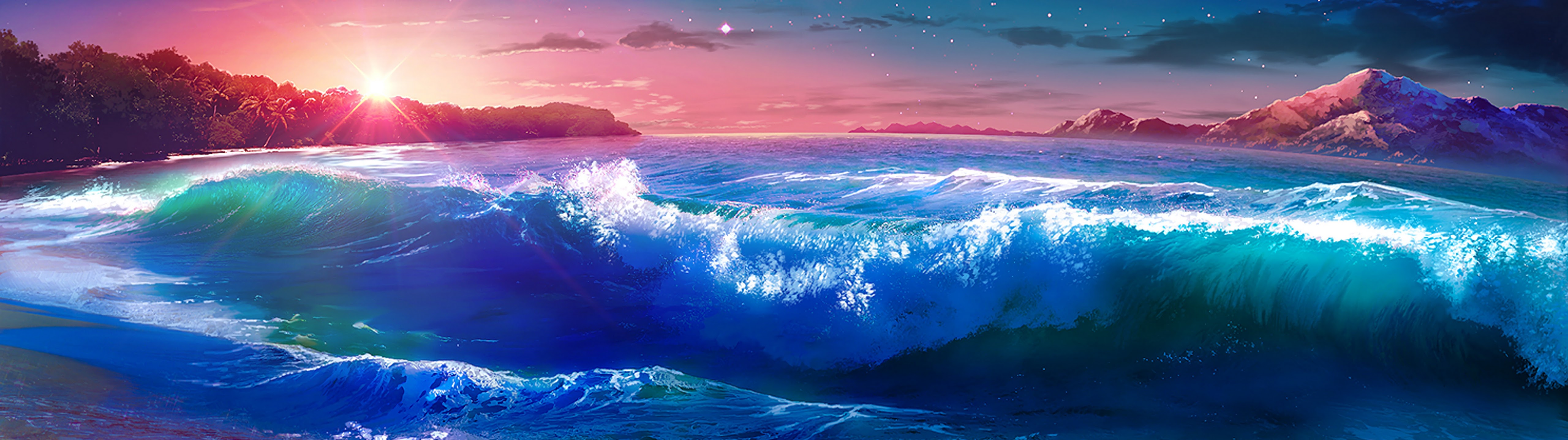 5120x1440 Beach Wallpapers - Wallpaper Cave