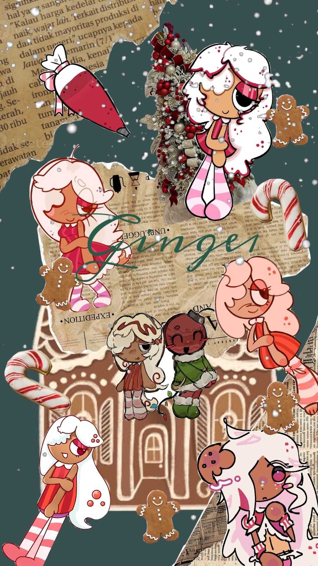 Dandy's World Christmas Wallpapers - Wallpaper Cave