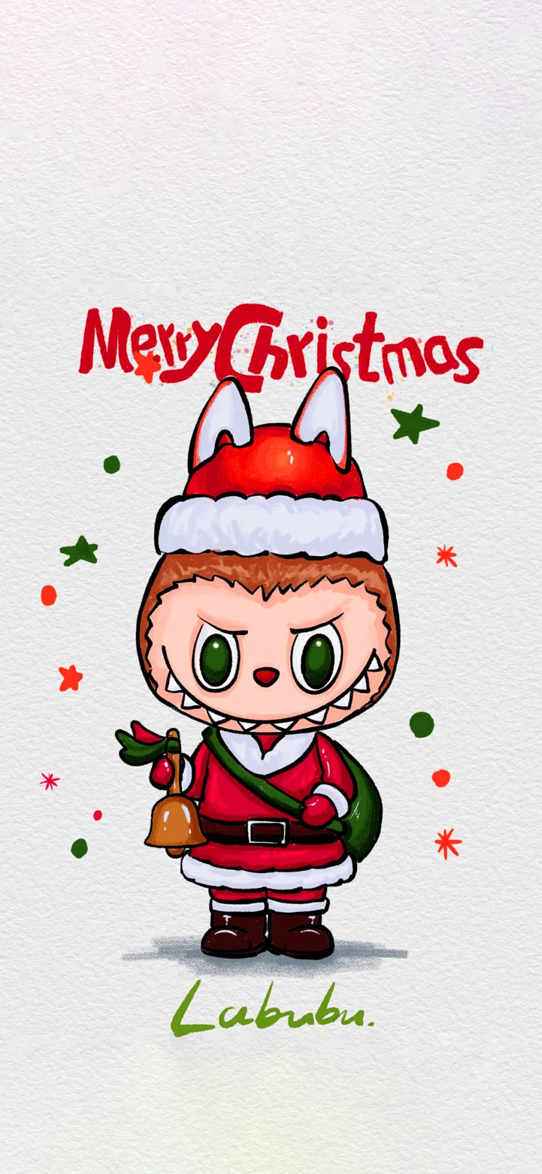 Christmas Labubu Wallpapers - Wallpaper Cave