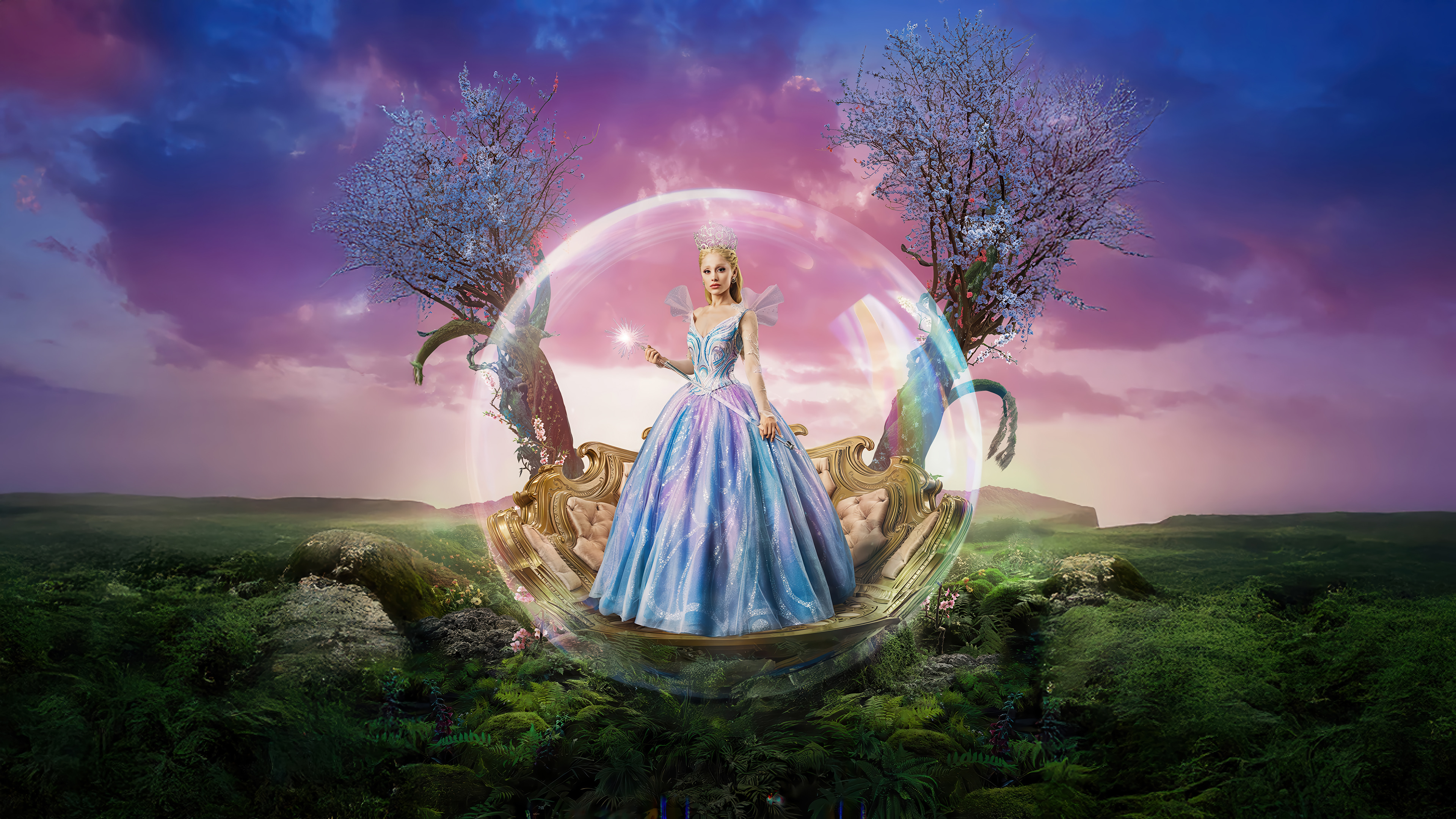 Wicked: For Good Glinda Wallpapers - Wallpaper Cave