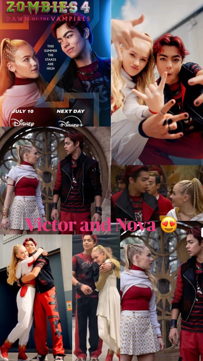 Zombies 4 Nova And Victor Wallpapers - Wallpaper Cave