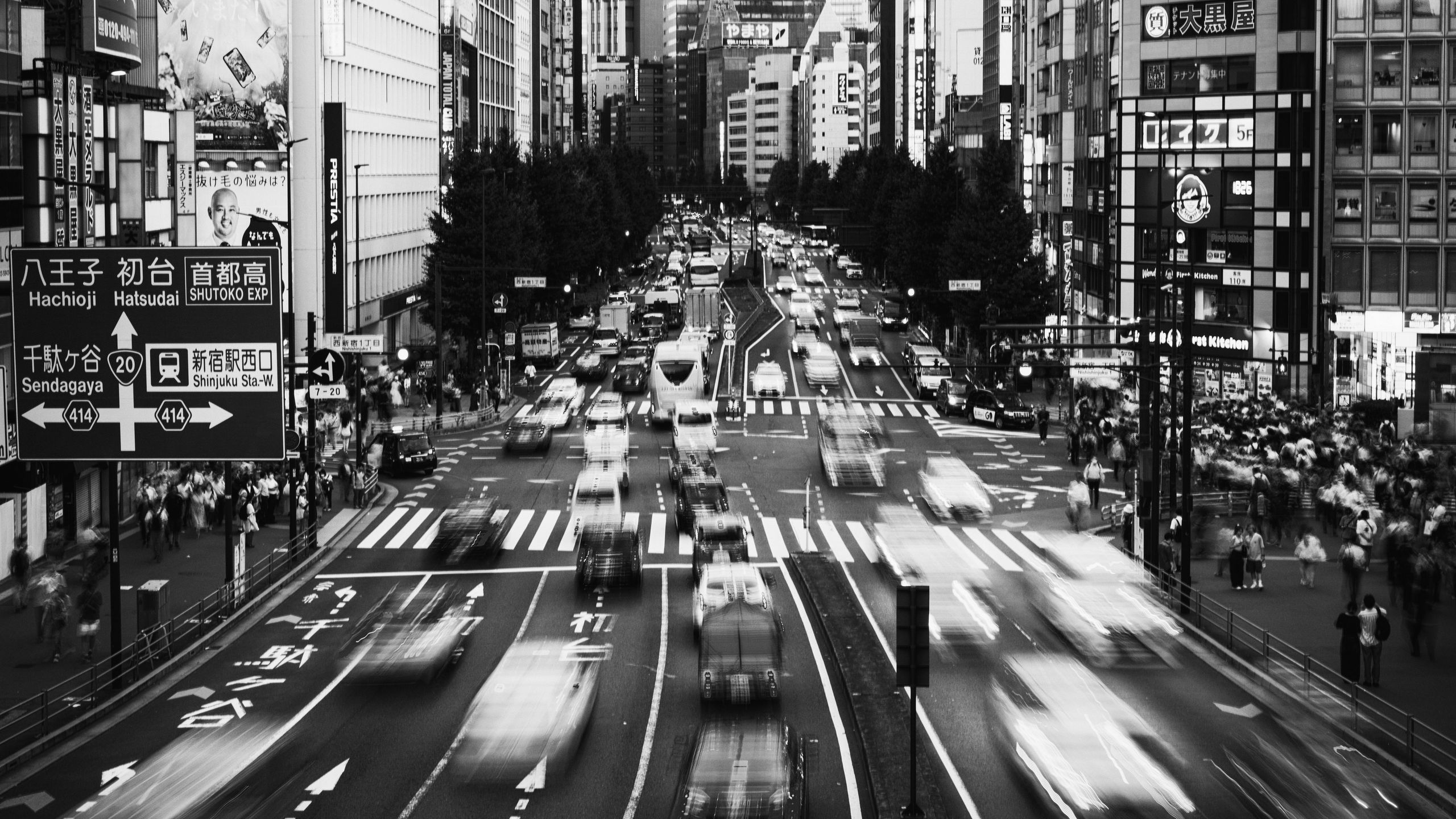 Japanese Streets Black Wallpapers - Wallpaper Cave