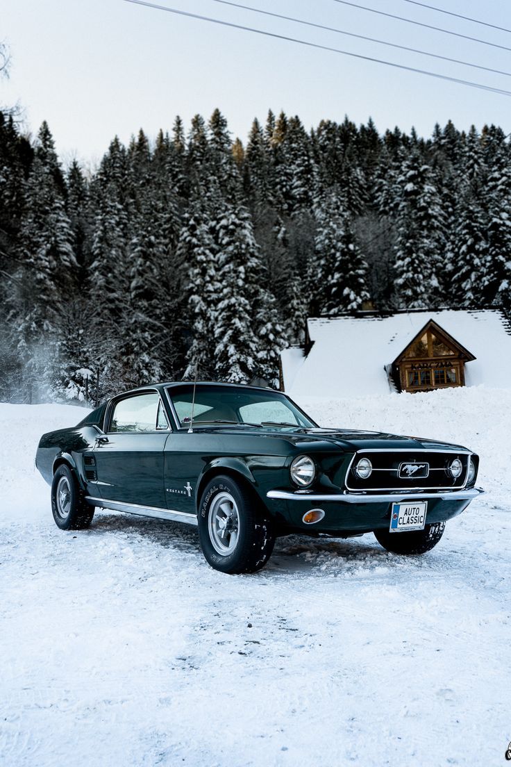 Ford Mustang Winter Wallpapers - Wallpaper Cave