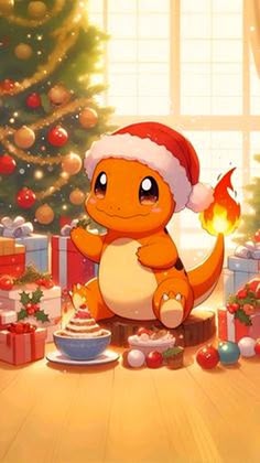Charizard Christmas Wallpapers - Wallpaper Cave