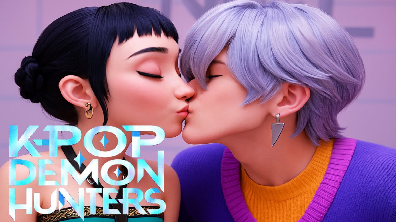 Rumi And Jinu Kissing Wallpapers - Wallpaper Cave