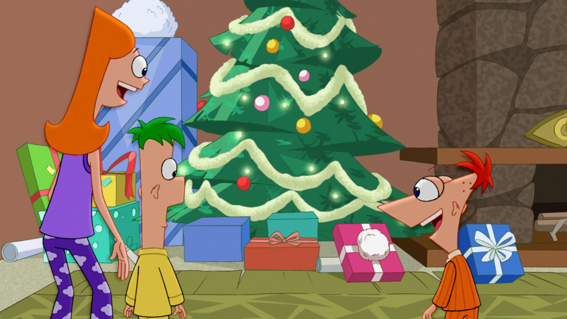 Phineas And Ferb Christmas Wallpapers - Wallpaper Cave