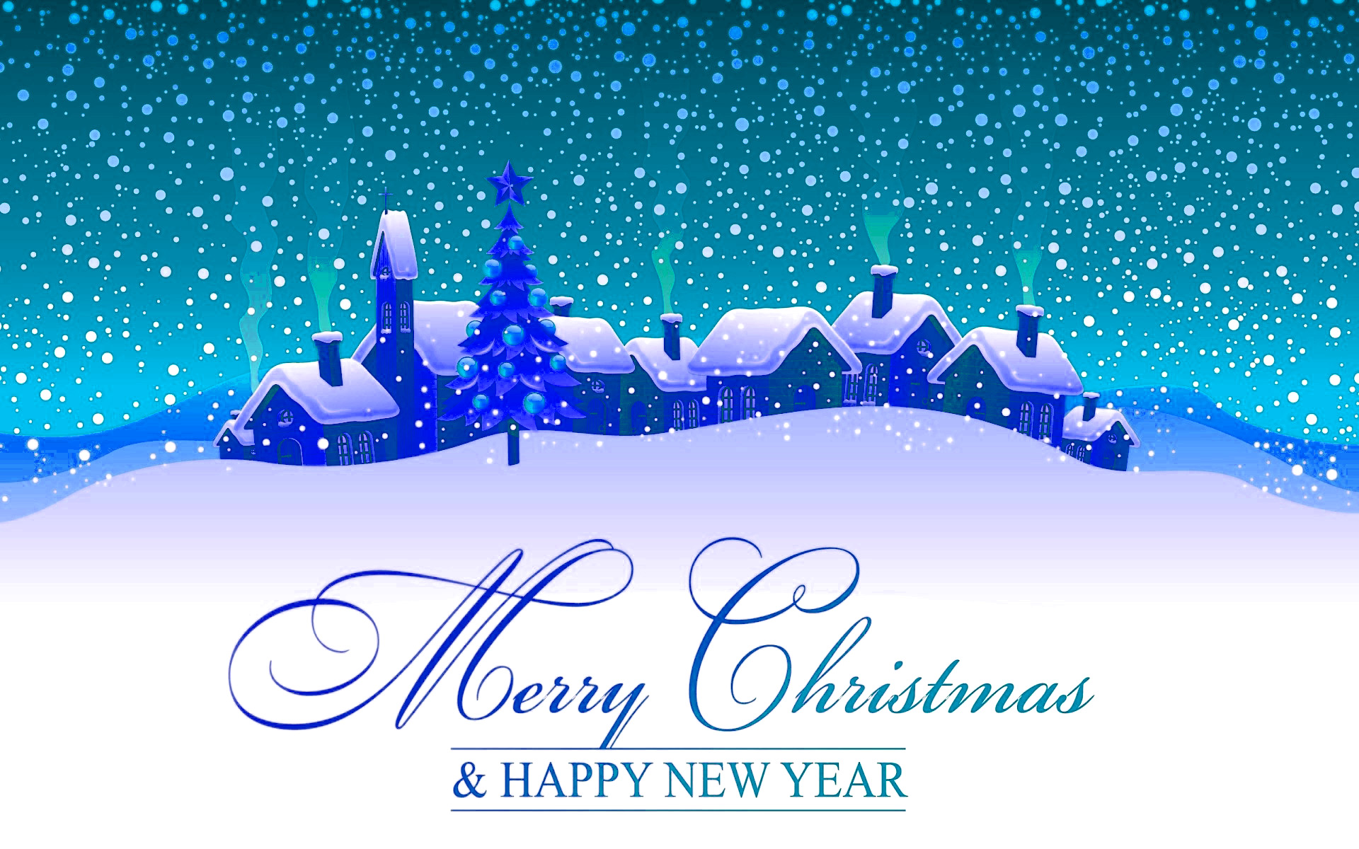Winter Christmas New Year Wallpapers - Wallpaper Cave