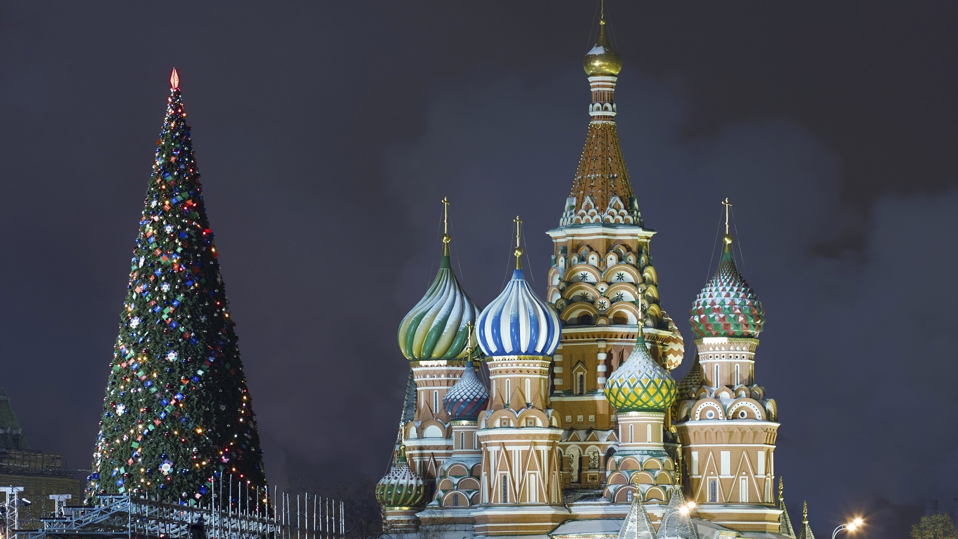 Moscow Christmas Wallpapers - Wallpaper Cave