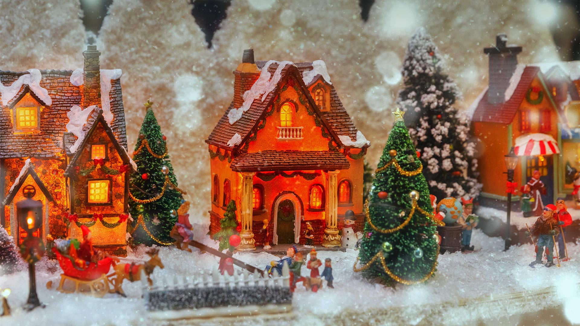 Miniature Christmas Wallpapers - Wallpaper Cave