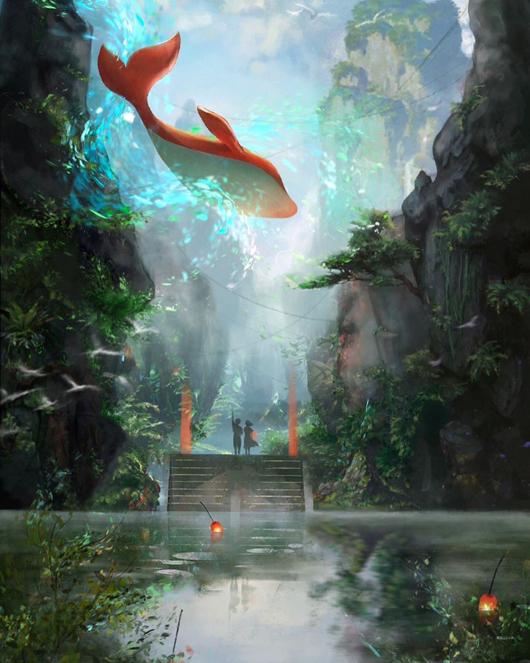 Big Fish & Begonia Wallpapers - Wallpaper Cave