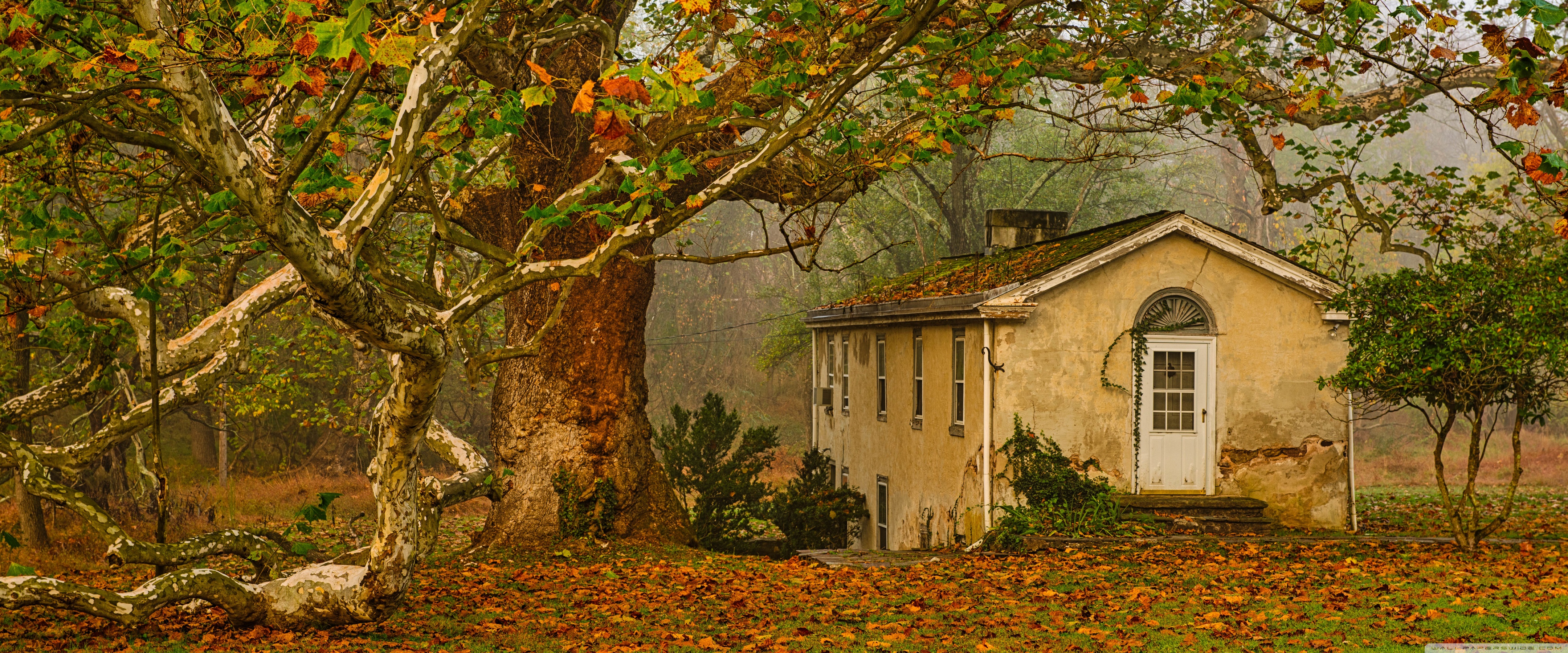 4k Autumn House Wallpapers - Wallpaper Cave